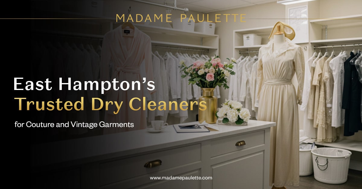 East Hampton Dry Cleaners for Luxury Couture & Vintage Care