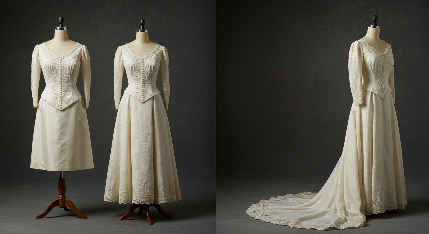 Vintage Wedding Dress Restoration: How We Preserve Your Gown